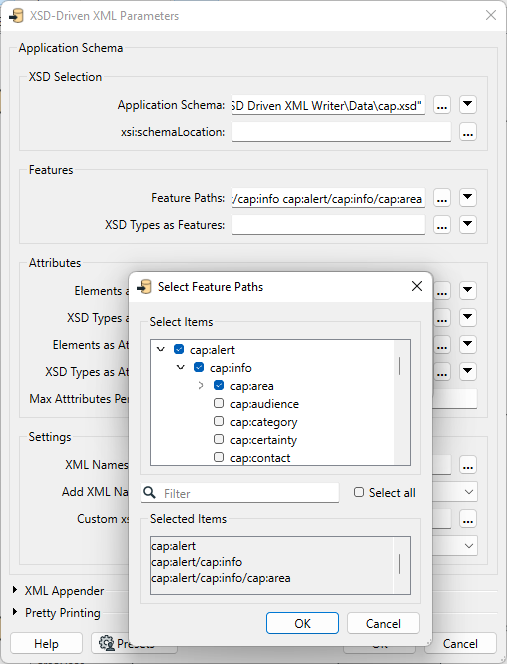 How To Consume And Produce Xml Using Application Schemas With The Xsd Driven Xml Writer Fme 9236