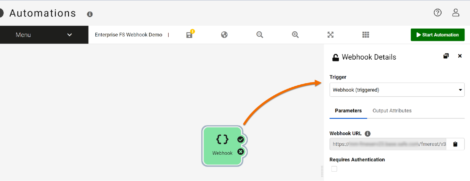 Integrating ArcGIS Enterprise Feature Service Webhooks With FME – FME Support Center