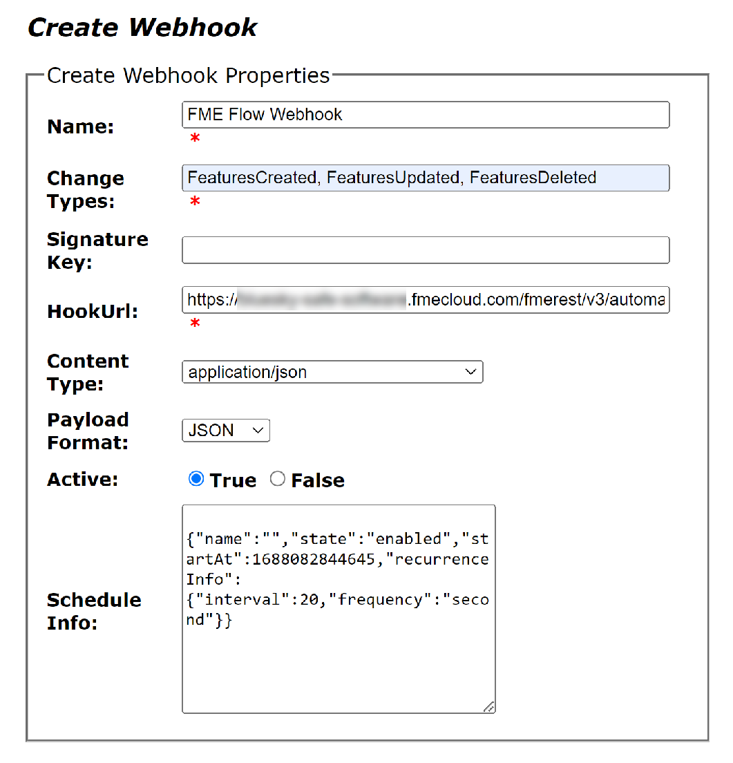 Integrating ArcGIS Enterprise Feature Service Webhooks With FME – FME Support Center