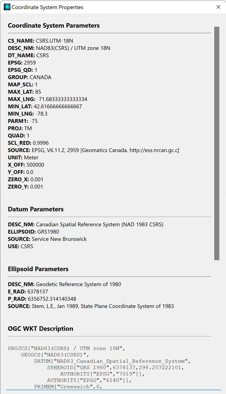 How FME Interacts With Esri Coordinate Systems – FME Support Center