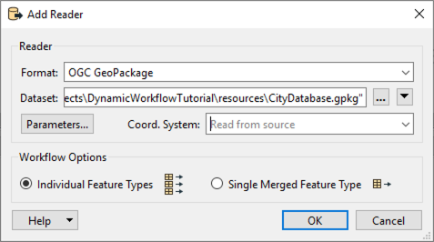 Dynamic Workflows: Destination Schema is Derived from a Schema Feature ...