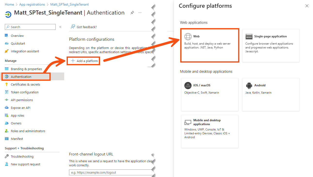 How To Create A Sharepoint Single Tenant Web Connection For Fme Flow 6638