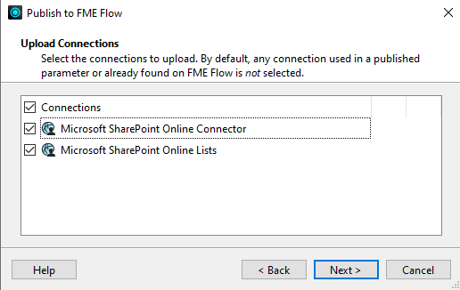 How To Create A Sharepoint Single Tenant Web Connection For Fme Flow 3961