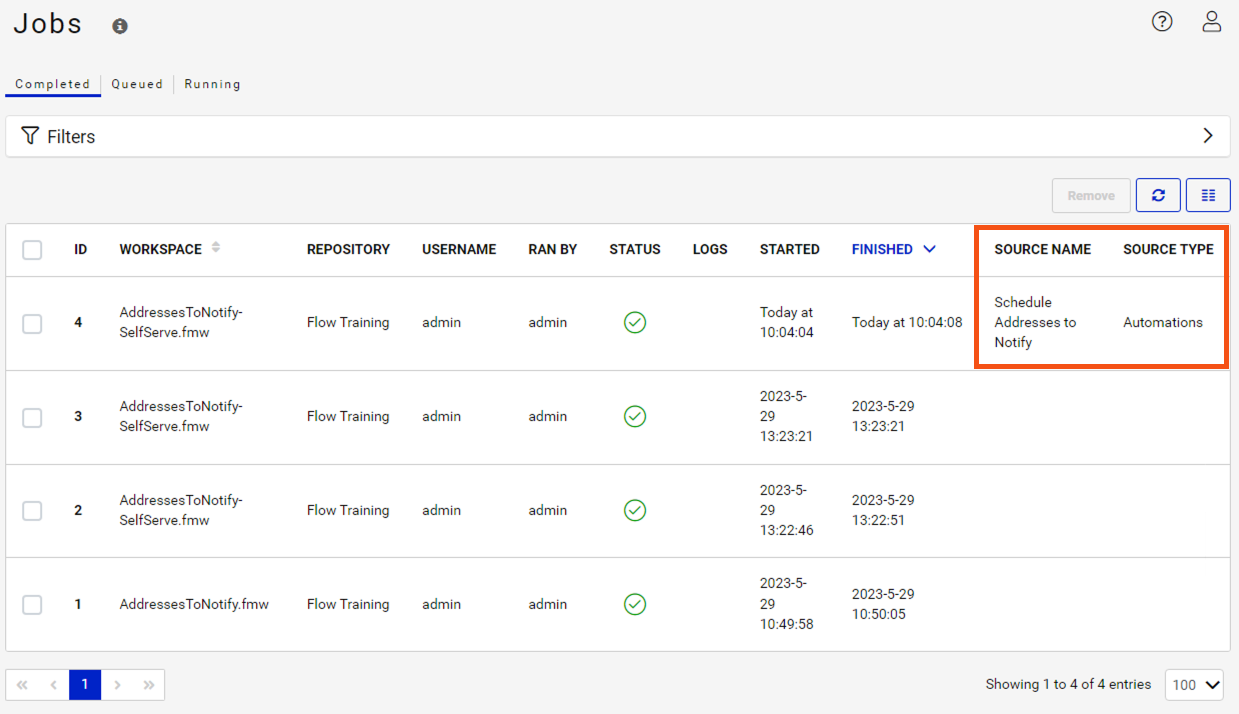 Schedule a Workspace to Run with FME Flow Automations – FME Support Center