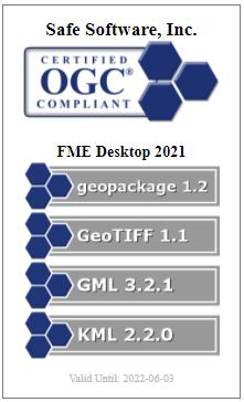Achieving OGC Compliance: GeoPackage 1.2, GeoTIFF 1.1, GML 3.2.1, KML 2 ...