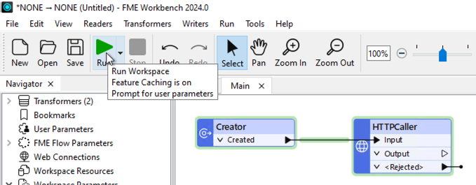 Getting Started With Fme Form Working With Web Data Fme Support Center 8179