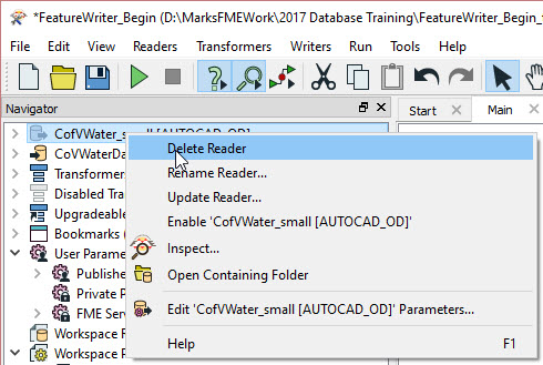 Using the FeatureWriter Transformer with your Database – FME Support Center