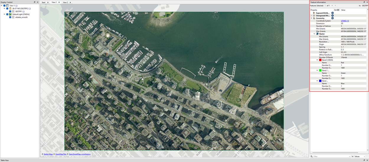 Viewing and Inspecting Rasters – FME Support Center