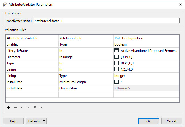 Using the FeatureWriter Transformer with your Database – FME Support Center