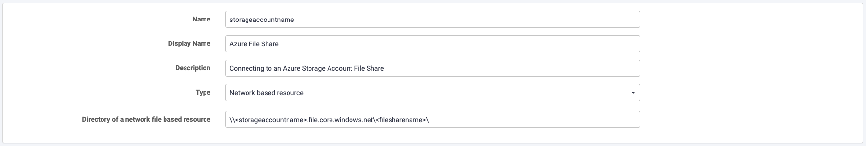 Connecting FME Server to Azure File Share – FME Support Center