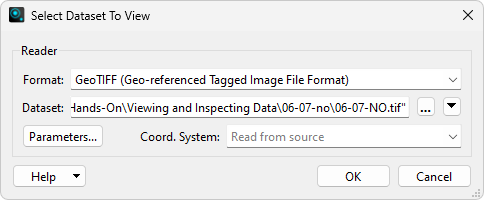 Viewing and Inspecting Rasters – FME Support Center