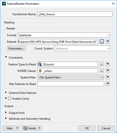 How to Create a WFS Service Using FME Flow – FME Support Center