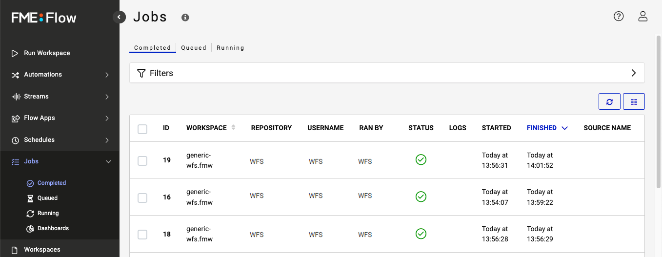 How to Create a WFS Service Using FME Flow – FME Support Center