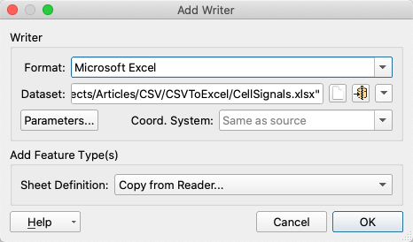 How to Convert CSV to Microsoft Excel – FME Support Center