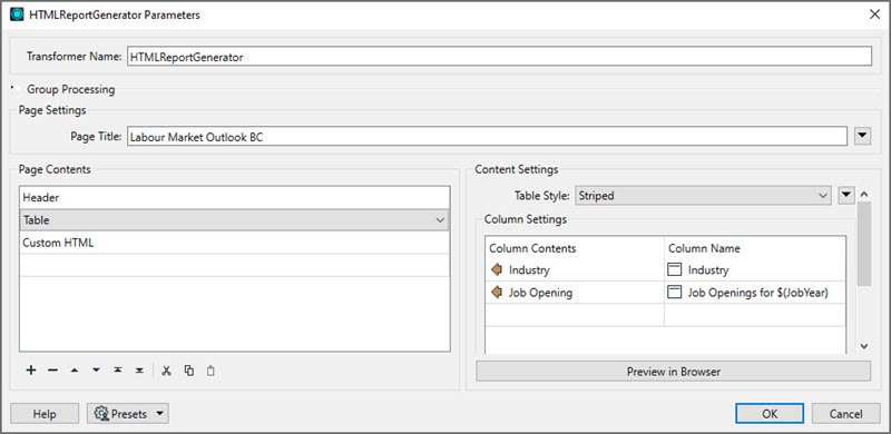 Html Page With Link To Download Excel File Fme Flow App Fme Support 7574