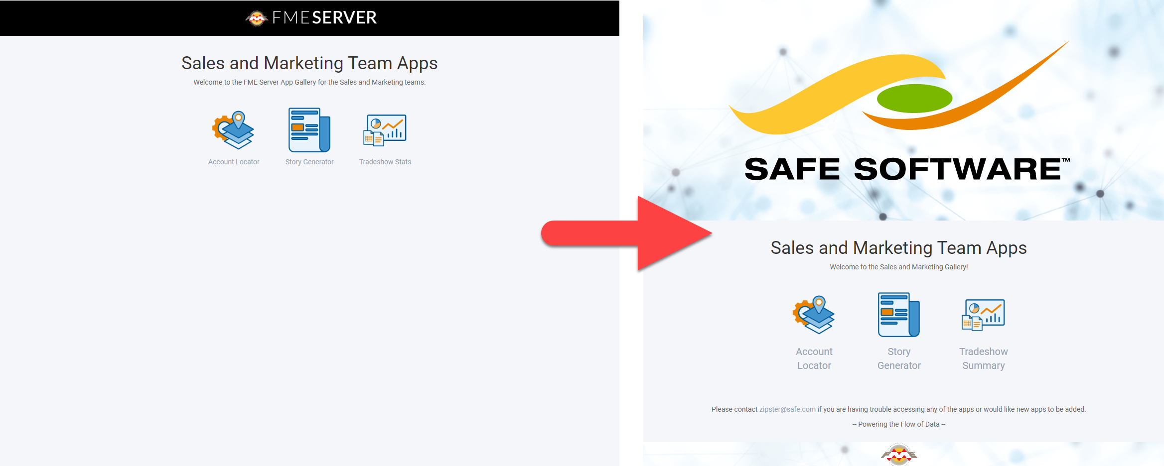 Getting Started with Gallery Apps – FME Support Center