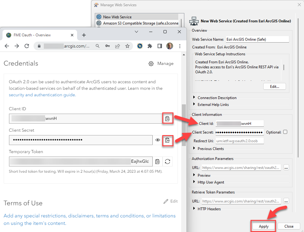 How to Create an ArcGIS Online Web Connection (OAuth 2.0) – FME Support ...