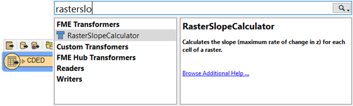 Raster Slope Calculations – FME Support Center
