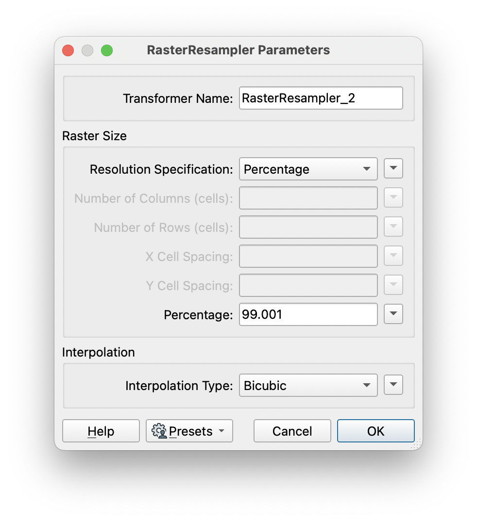 Creating Rasters and DEMs from Point Clouds in FME – FME Support Center