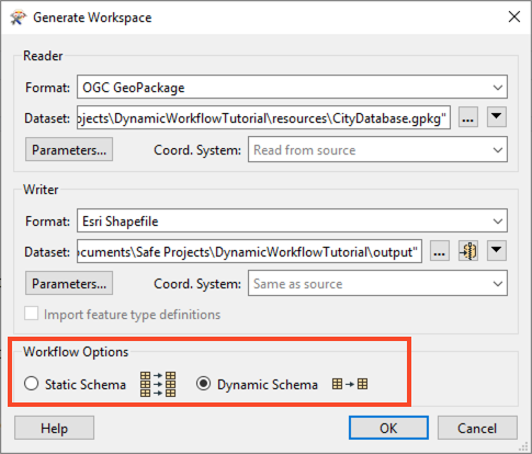 Dynamic Workflows: Destination Schema as a Mirror Image of the Source ...