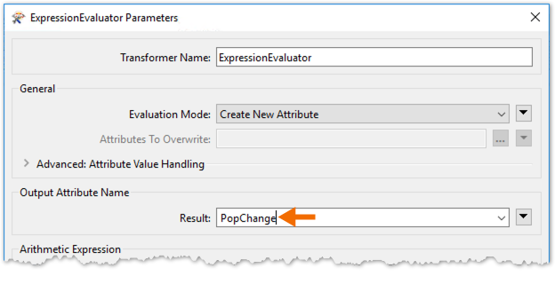 Calculating Values for New Fields – FME Support Center