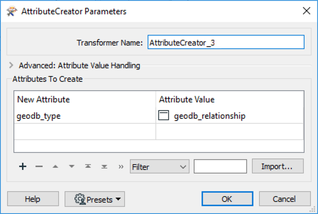 Writing Geodatabase Relationship Classes – FME Support Center
