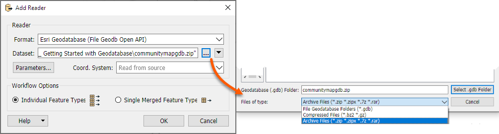 Viewing and Inspecting Geodatabases – FME Support Center