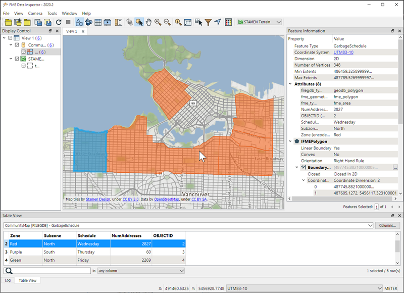 Viewing and Inspecting Geodatabases – FME Support Center