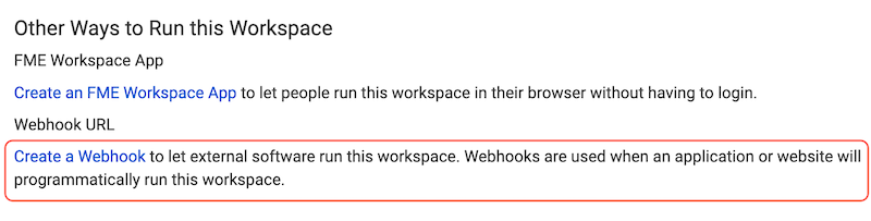 Submitting a Job through an FME Flow Webhook URL – FME Support Center