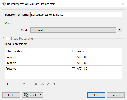 Setting a Point Cloud's Color Components in FME – FME Support Center