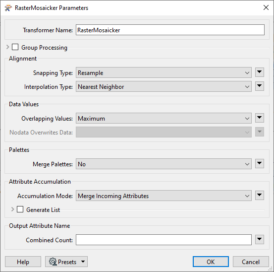 Setting a Point Cloud's Color Components in FME – FME Support Center