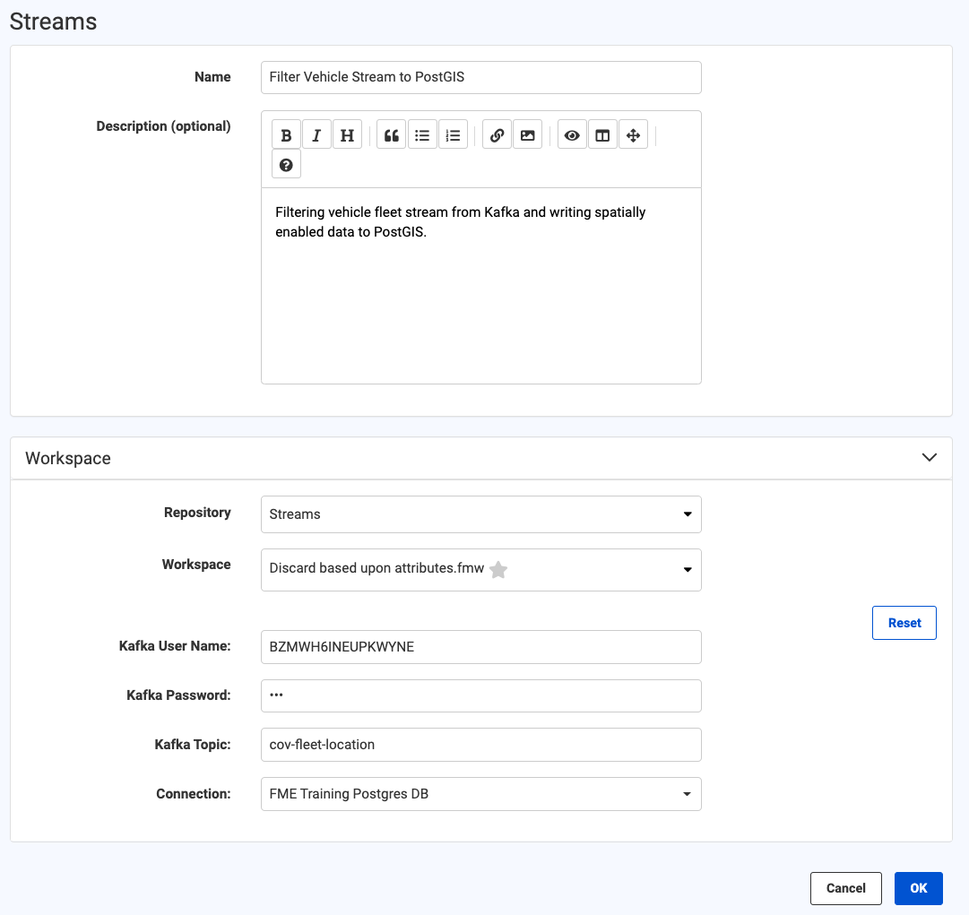 Introduction to Stream Processing in FME – FME Support Center