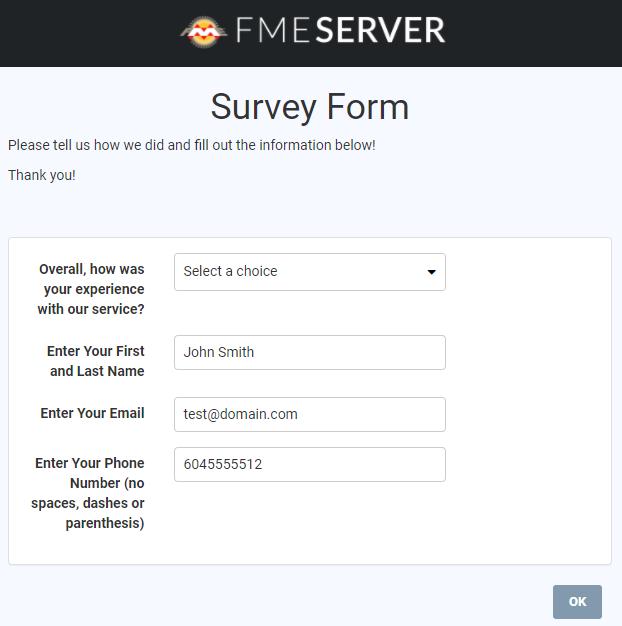 Create Simple Web Application Form For Data Collection Fme Support Center