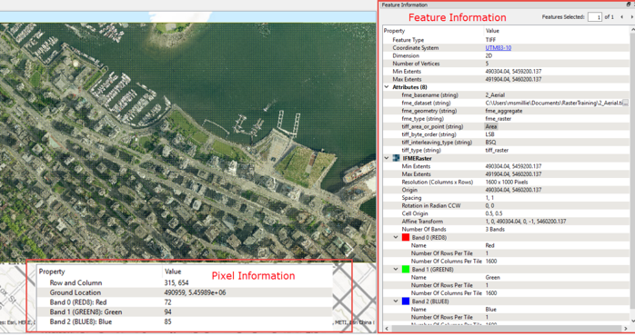 Comparing Rasters of Different Formats and Structures – FME Support Center