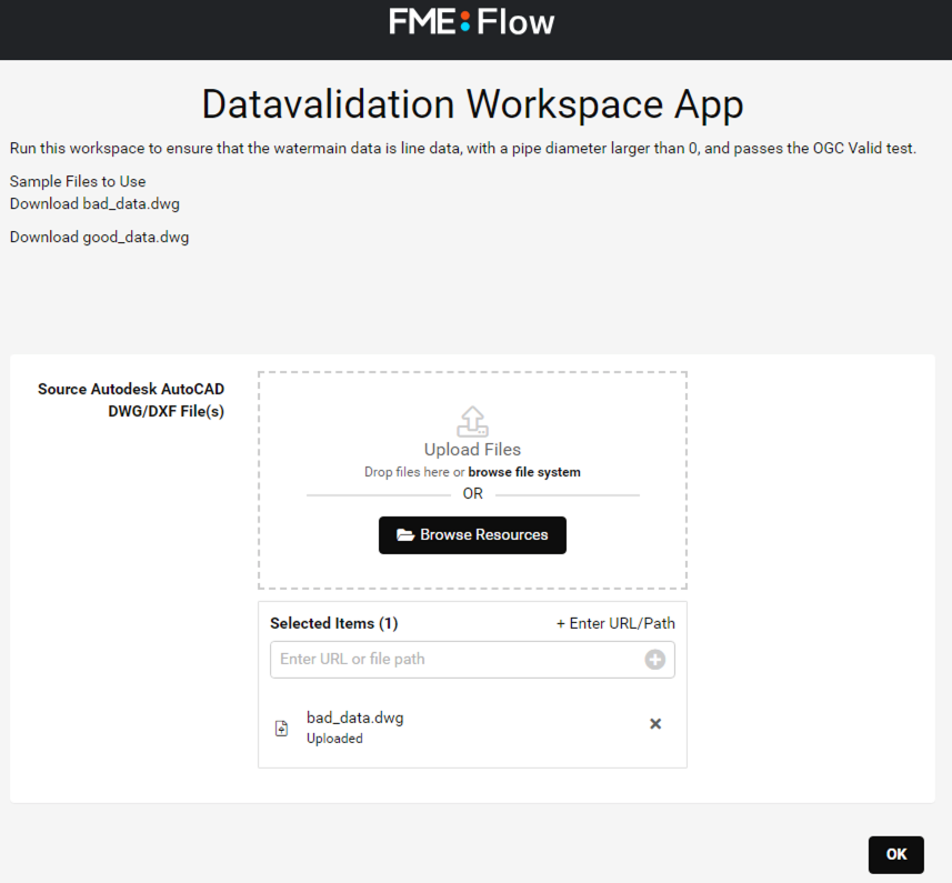FME Flow App Examples – FME Support Center