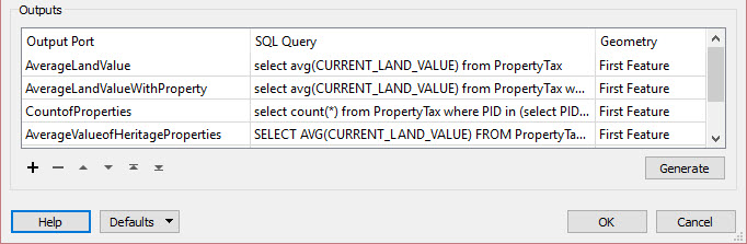 The InlineQuerier Transformer – FME Support Center