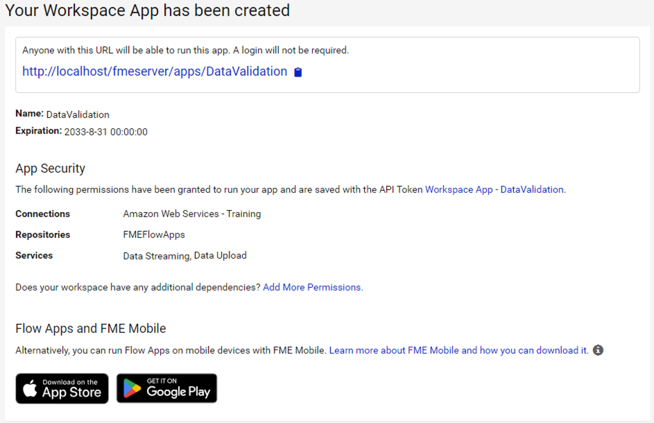 FME Flow App Examples – FME Support Center