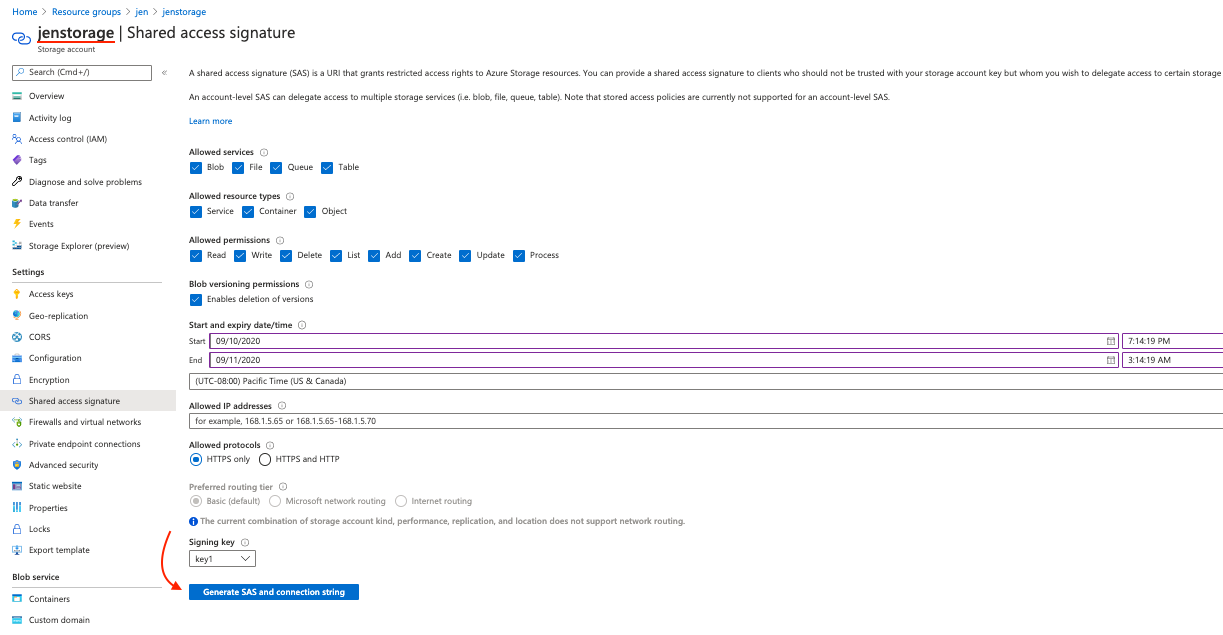 Connecting to Azure Storage in FME – FME Support Center