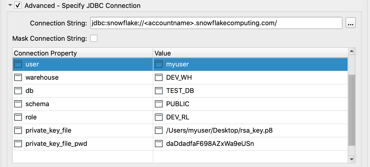 Connecting To Snowflake Using Keypair Authentication Fme Support Center 4859