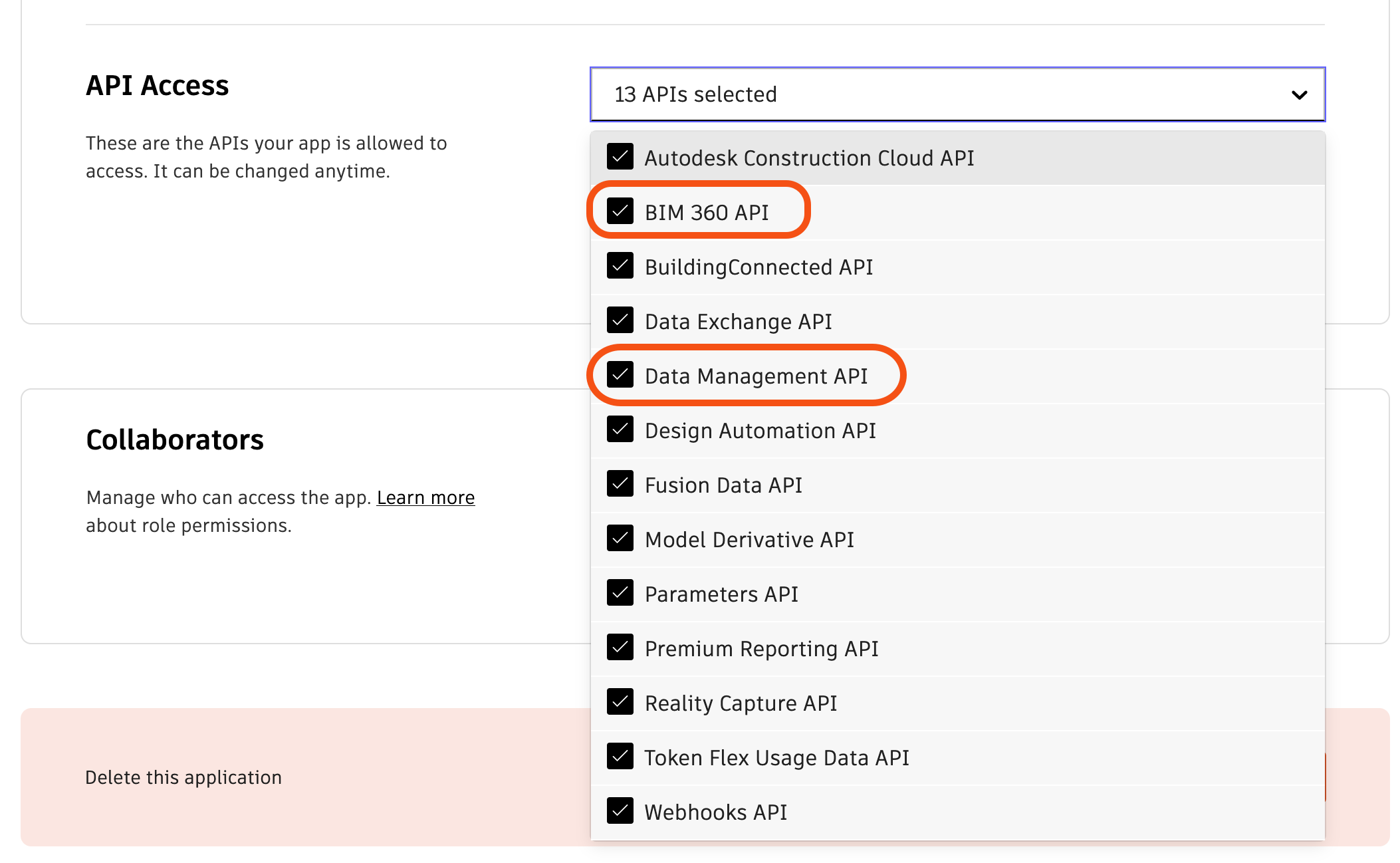 How To Create An Autodesk Docs Or Autodesk Bim 360 Web Connection Fme Support Center 4385