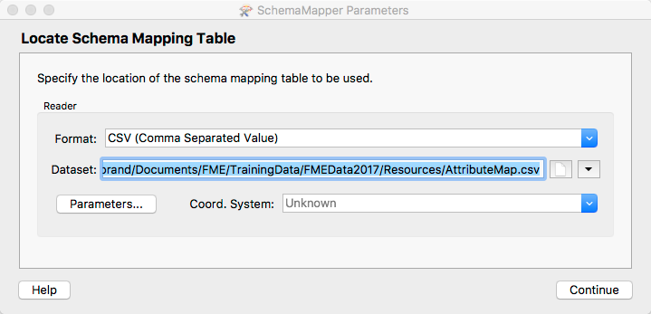 SchemaMapper: Attribute Mapping – FME Support Center