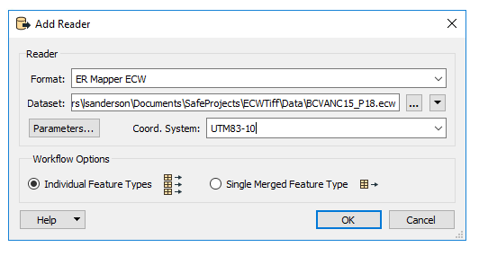 How to Convert ECW to GeoTIFF – FME Support Center