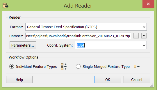 Translating from GTFS – FME Support Center