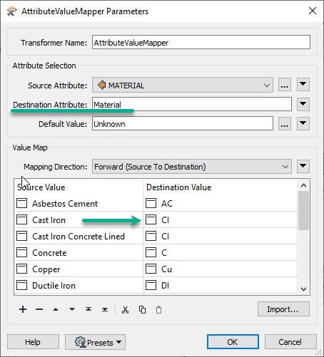 Tutorial: SchemaMapper Transformer – FME Support Center