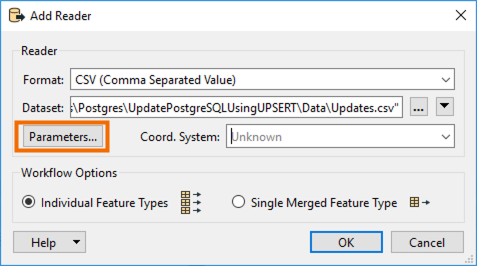 Updating a PostgreSQL Database Using UPSERT – FME Support Center