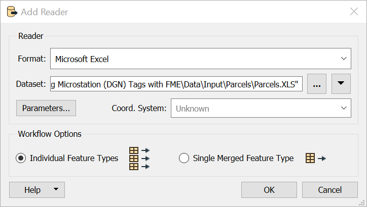 Writing Microstation (DGN) Tags with FME – FME Support Center