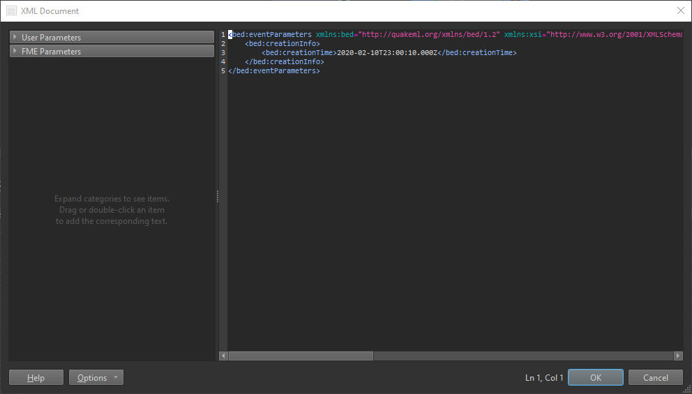 Composing Xml Documents Using The Xml Appender Parameters In The Xsd Driven Xml Writer Fme 0705