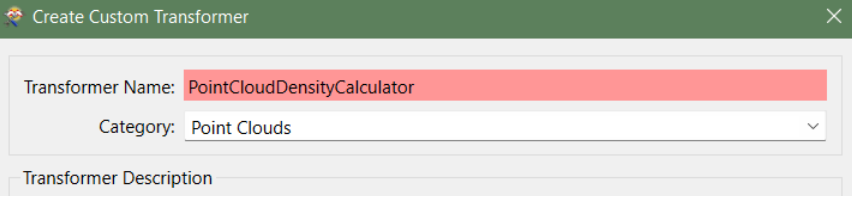 How to Calculate Point Cloud Density | Creating a Custom Transformer – FME Support Center