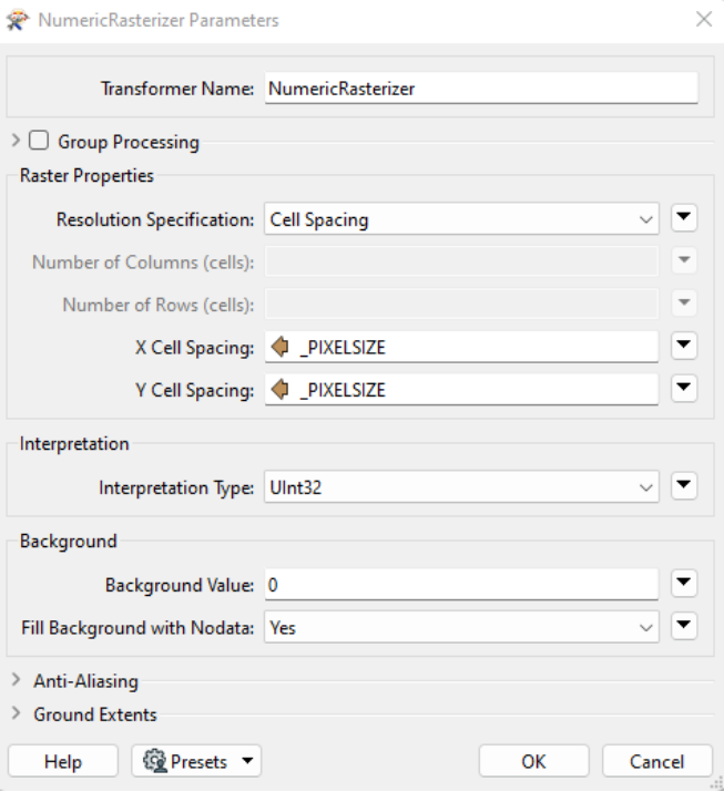 How to Calculate Point Cloud Density | Creating a Custom Transformer – FME Support Center