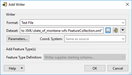 Creating an XML Document in FME with the XMLTemplater Transformer – FME Support Center